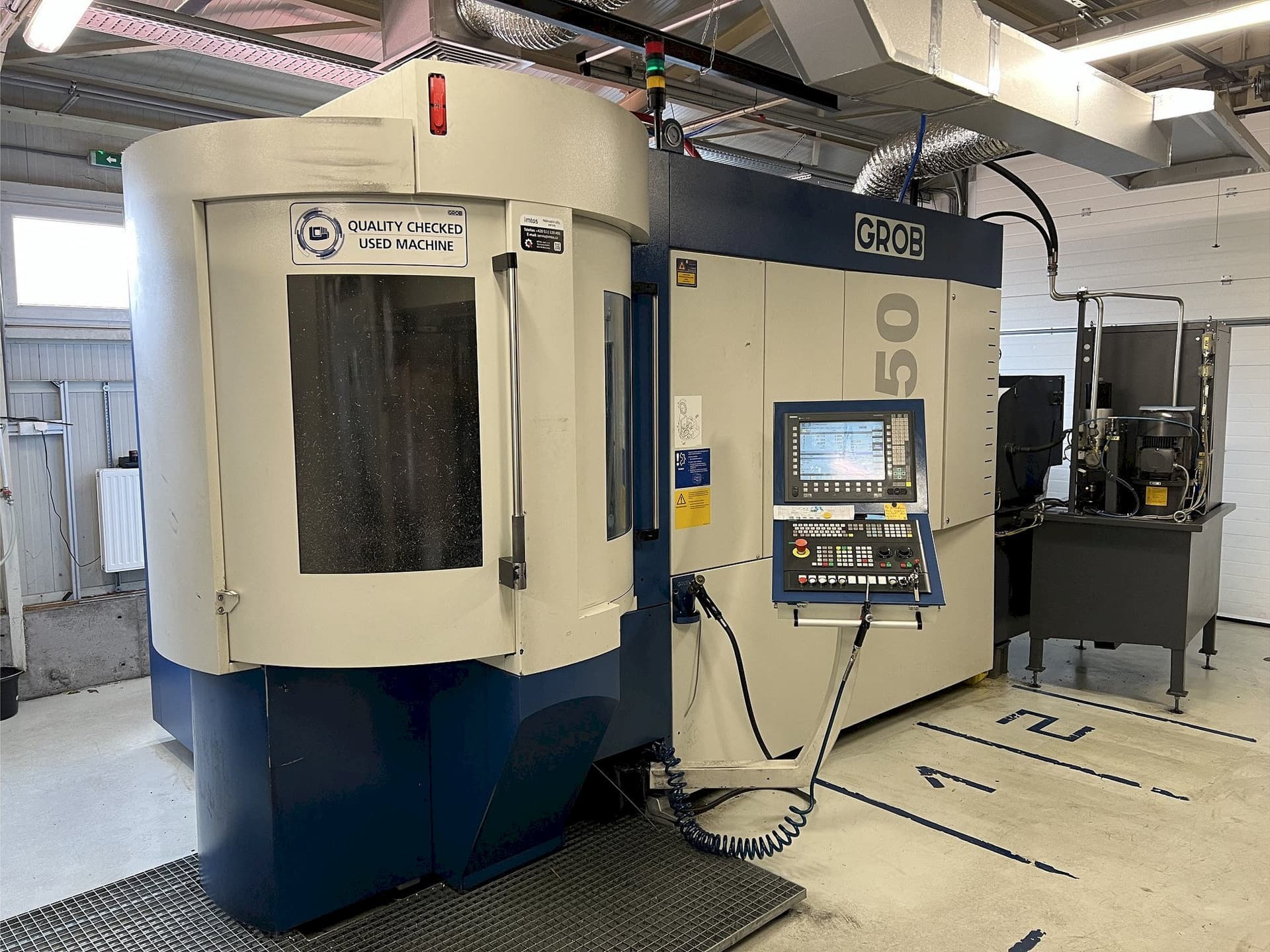 GROB G350 5 Axes - Universal Machining Center | GINDUMAC